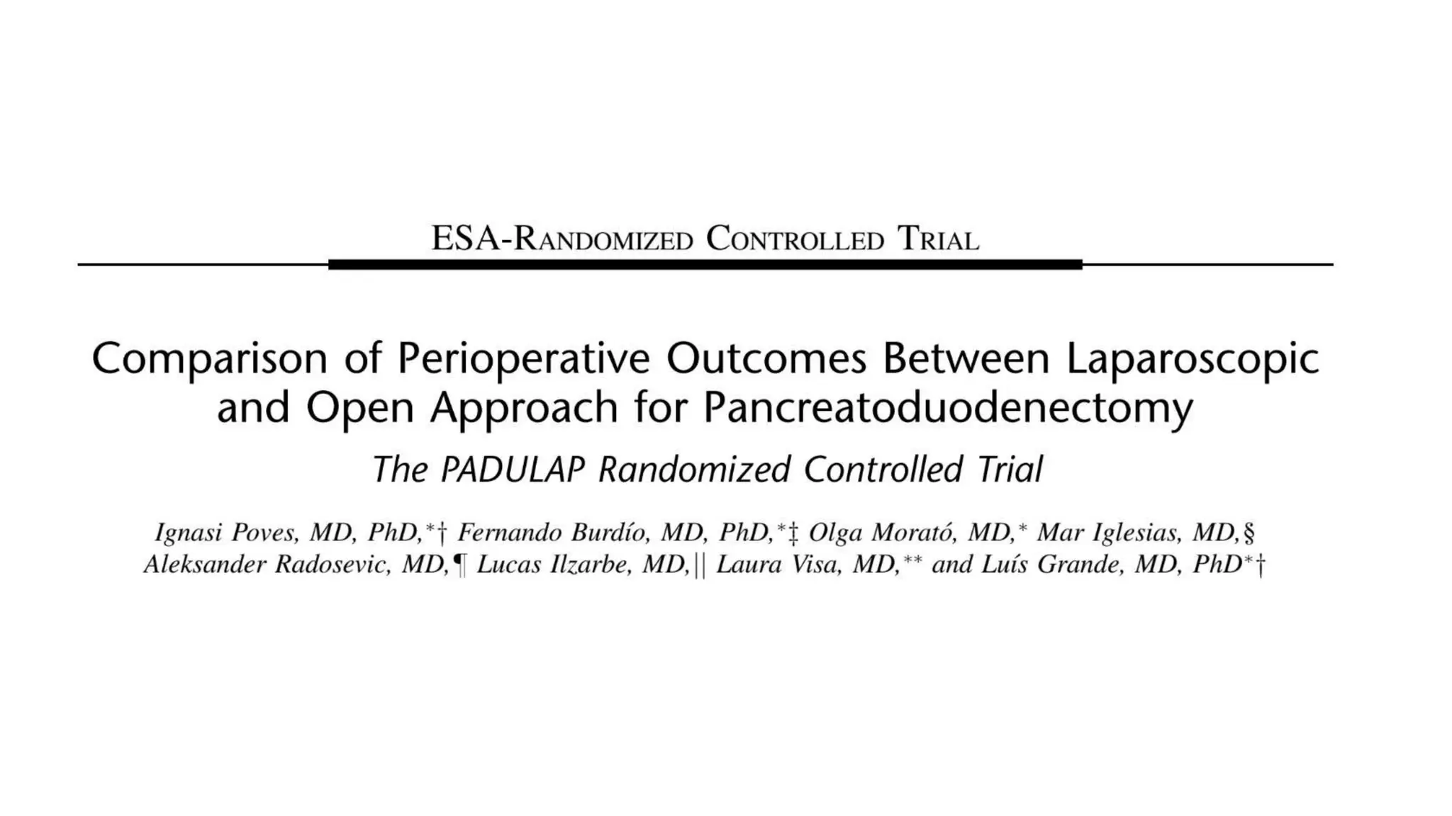 Surgical Trials in Pancreatic Ductal AdenoCarcinoma (PDAC.pptx