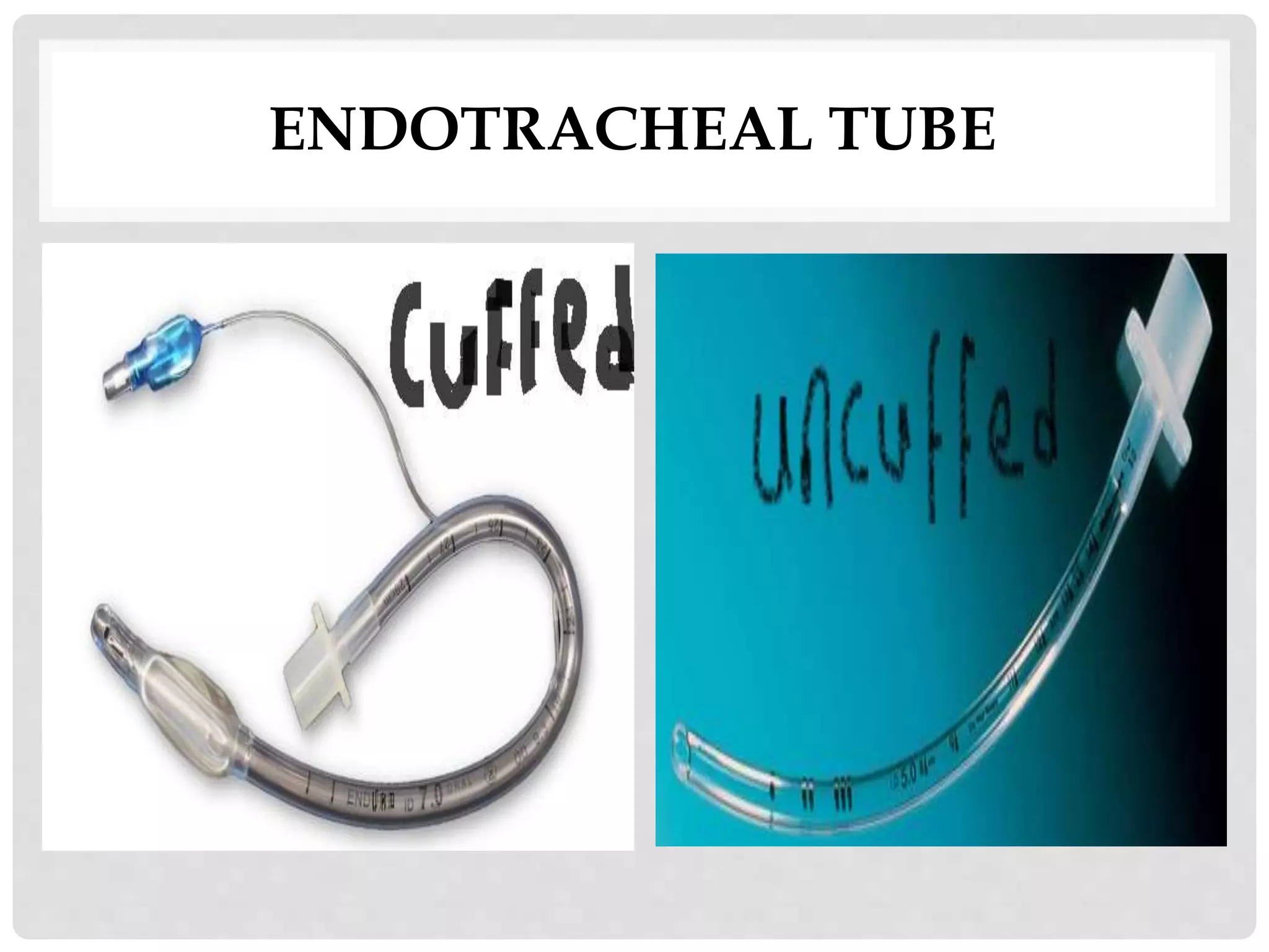 Surgical tubes | PPTX