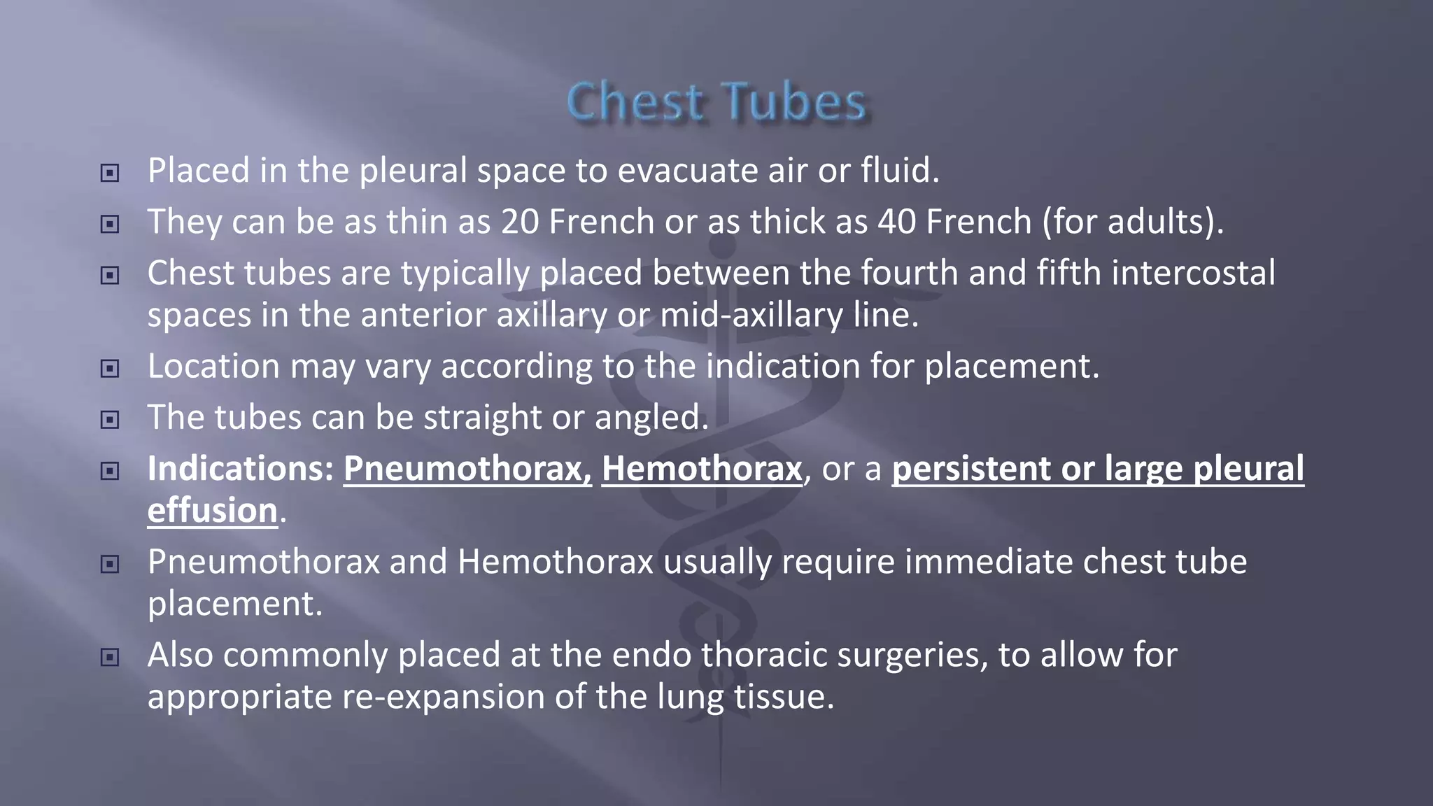 Surgical Tubes used in General Surgery | PPTX