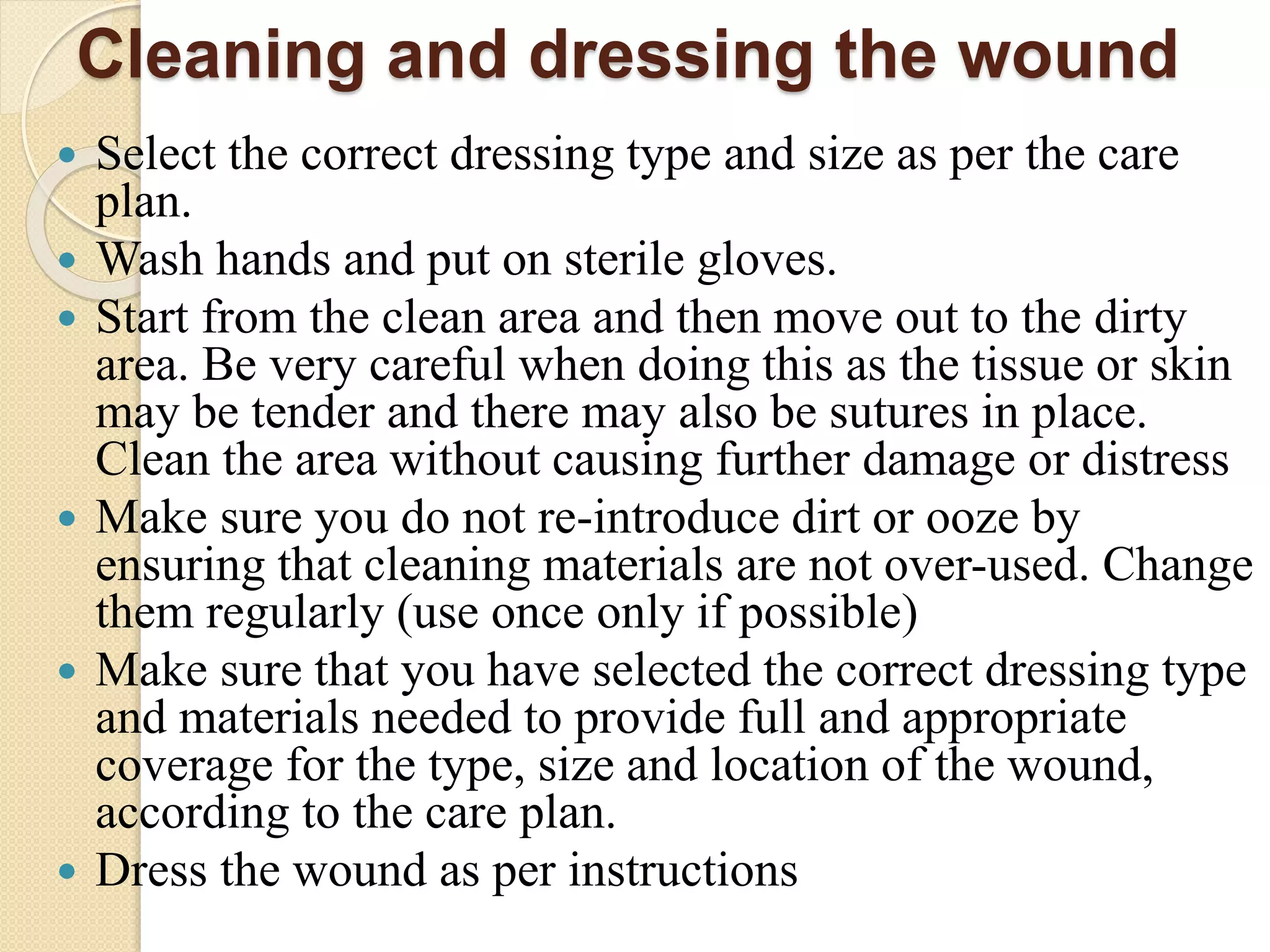 Surgical wound care | PPTX