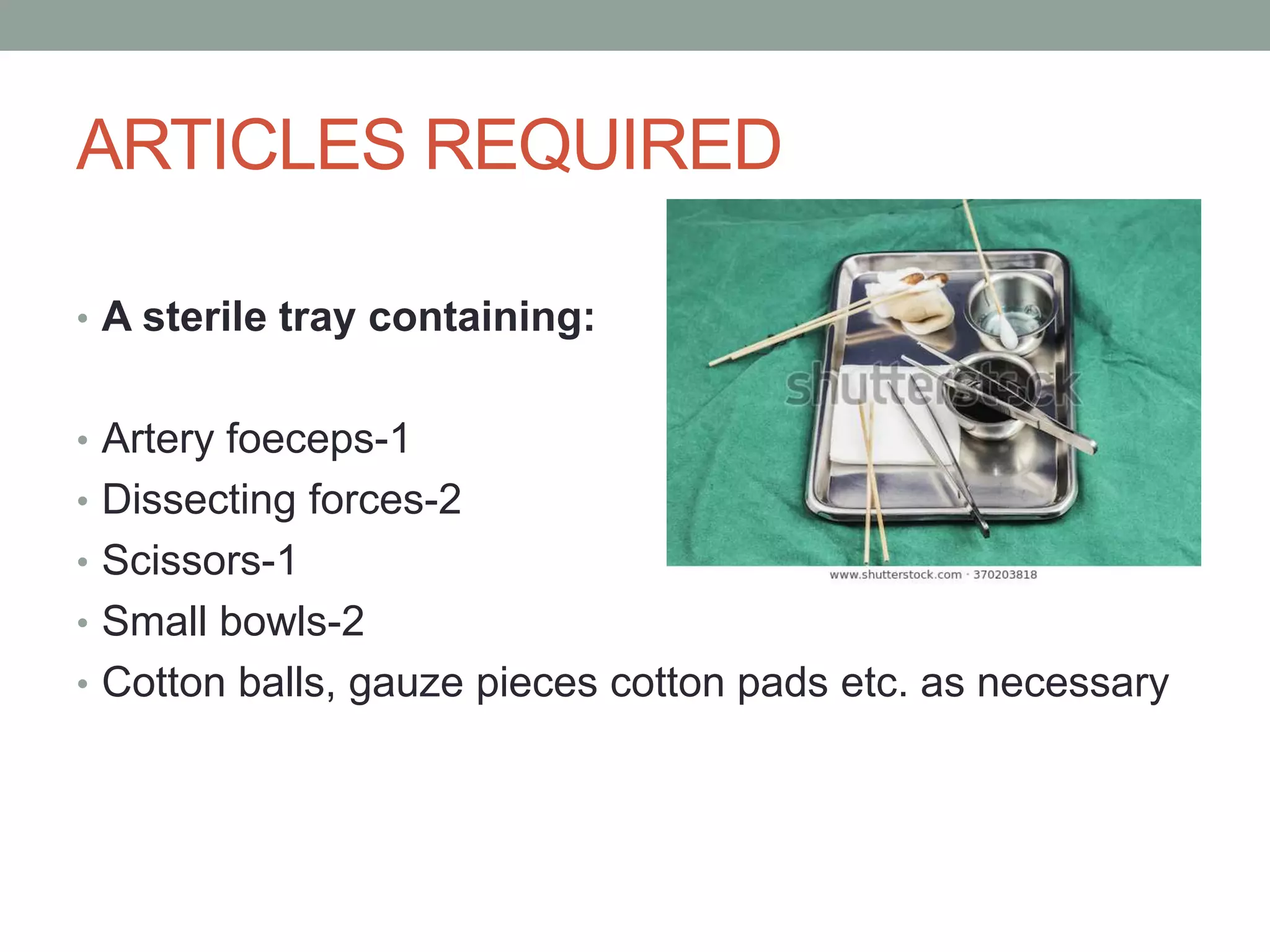Surgical wound dressing | PPTX
