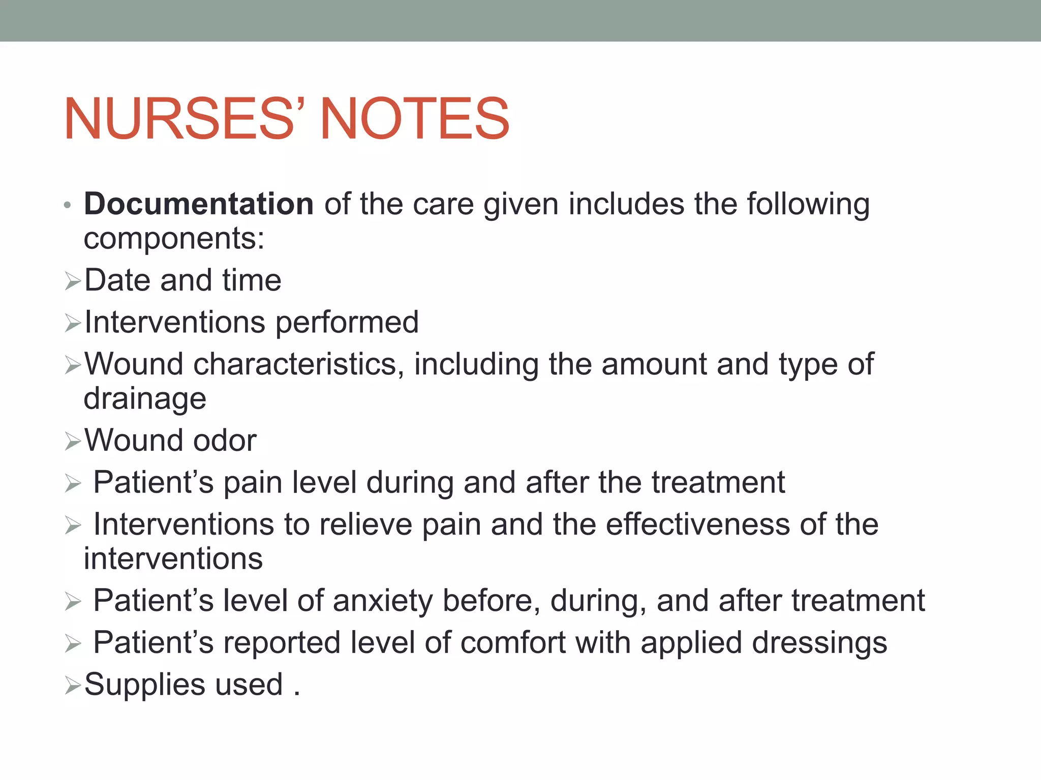 Surgical wound dressing | PPTX