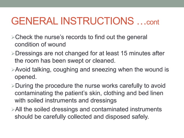 Surgical wound dressing | PPTX