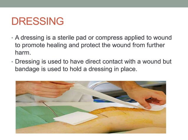Surgical wound dressing | PPTX
