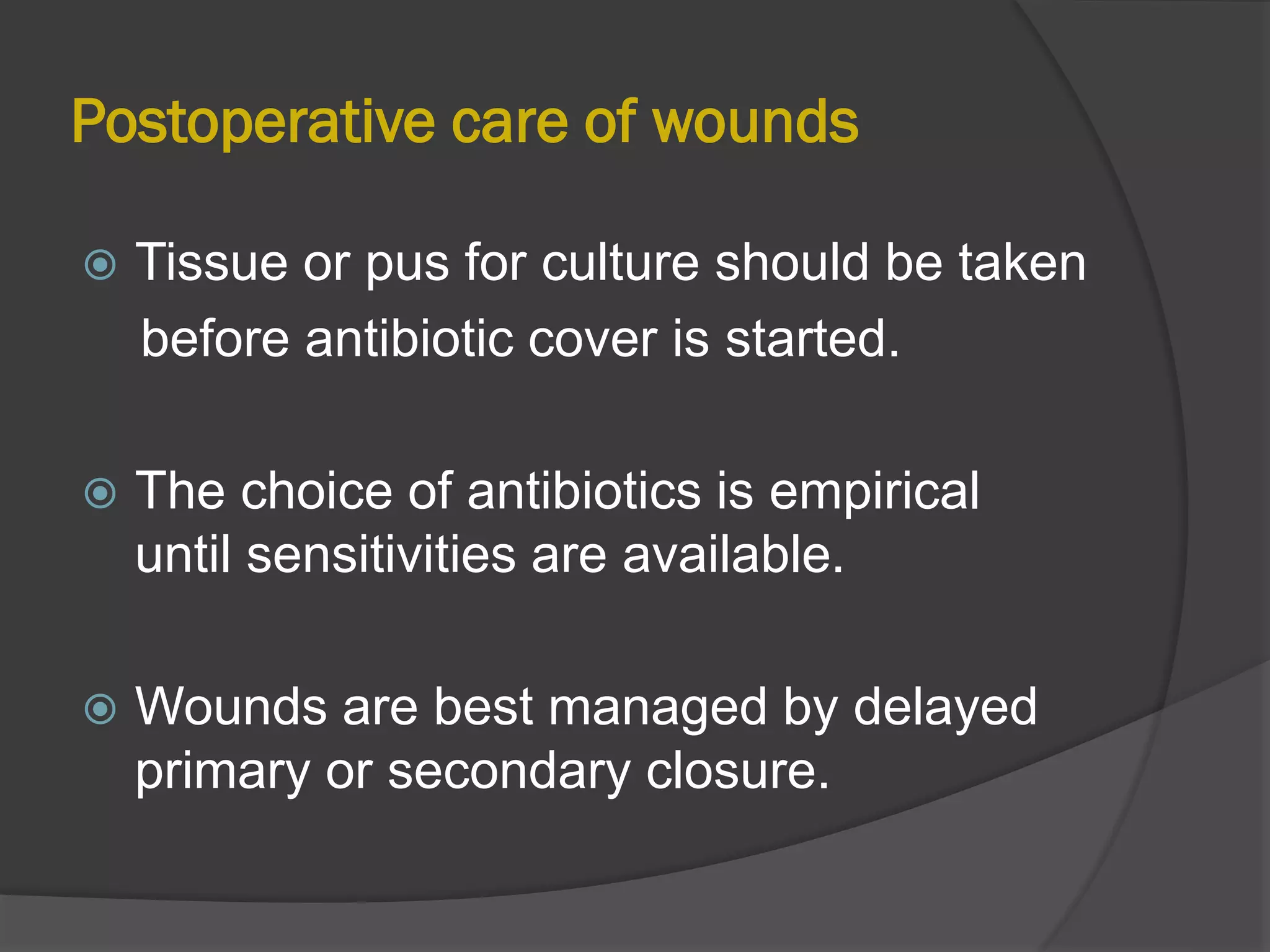 Surgical wound infection Dr Hatem El Gohary | PPTX