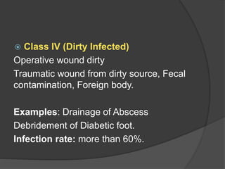 Surgical wound infection Dr Hatem El Gohary | PPTX