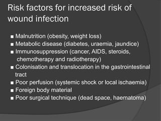 Surgical wound infection Dr Hatem El Gohary | PPTX