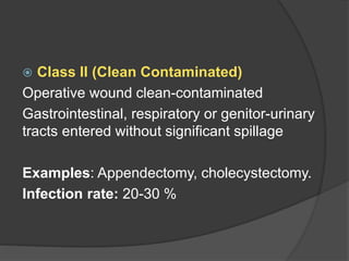 Surgical wound infection Dr Hatem El Gohary | PPTX