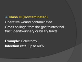 Surgical wound infection Dr Hatem El Gohary | PPTX