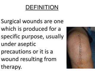 Types Of Surgical Wounds