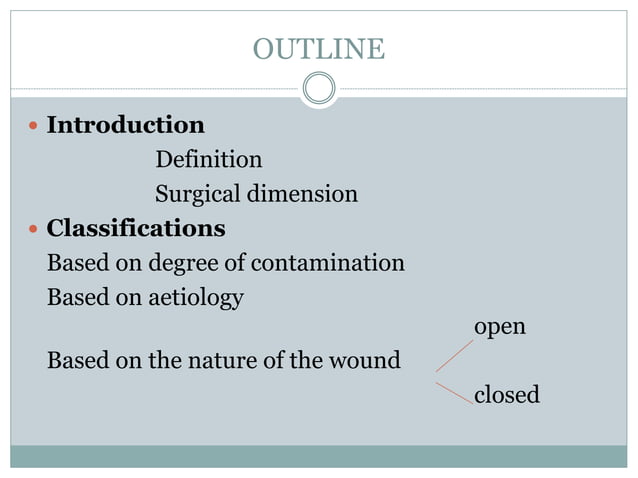 SURGICAL_WOUNDS,CLASSIFICATIONS,WOUND_HEALING_AND_COMPLICATIONS.ppt