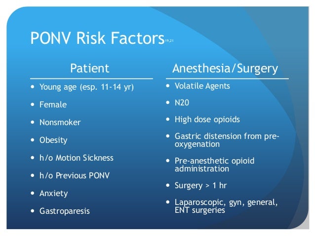 Intraoperative Hypnosis for PONV