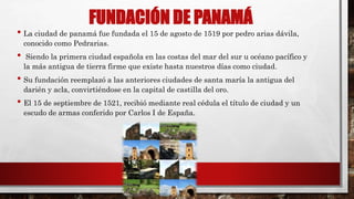 Surgimiento del istmo de Panamá | PPTX