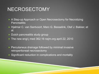 Pancreas Surgical Management | PPT