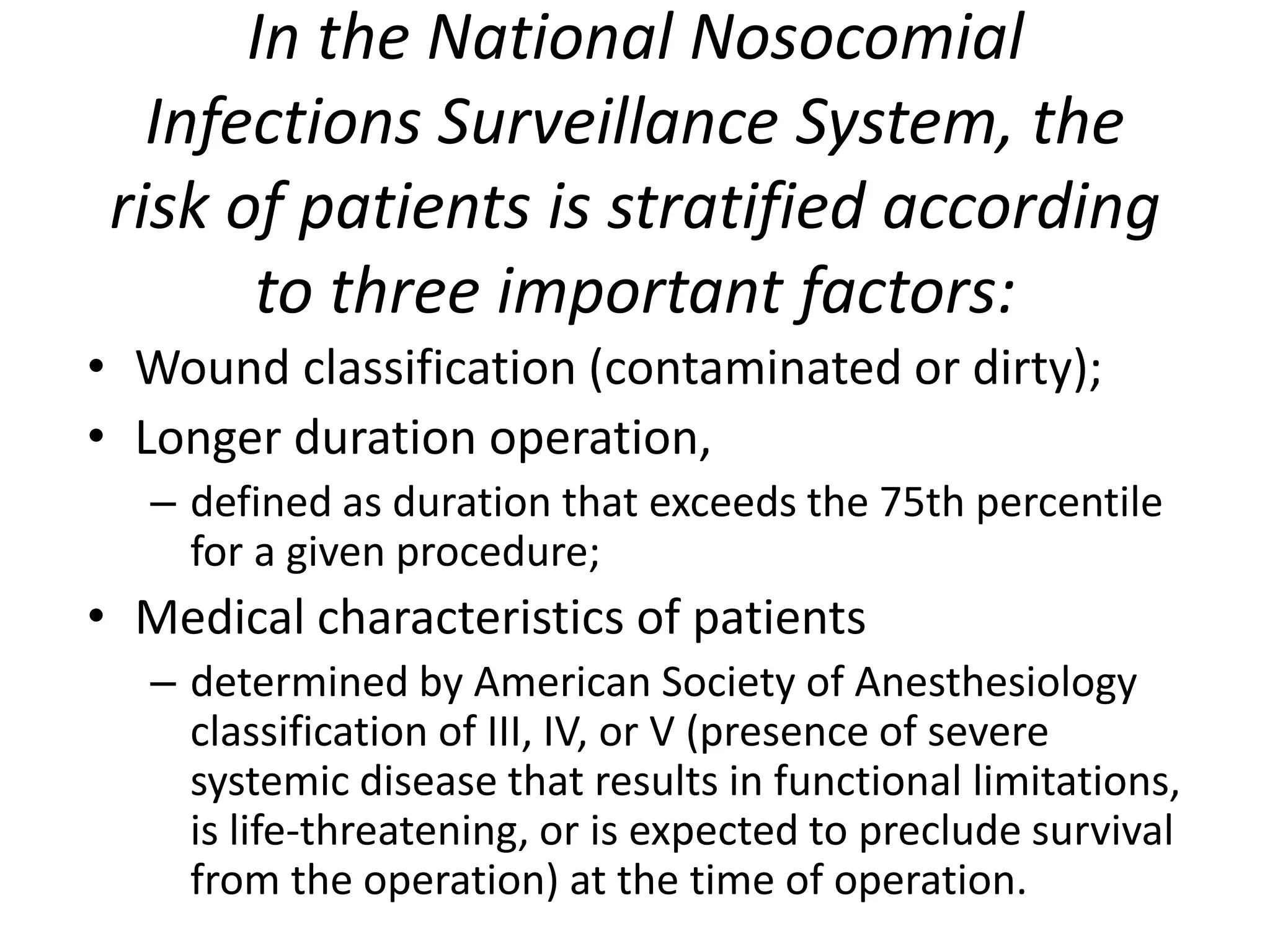 Surgical site infection | PPTX