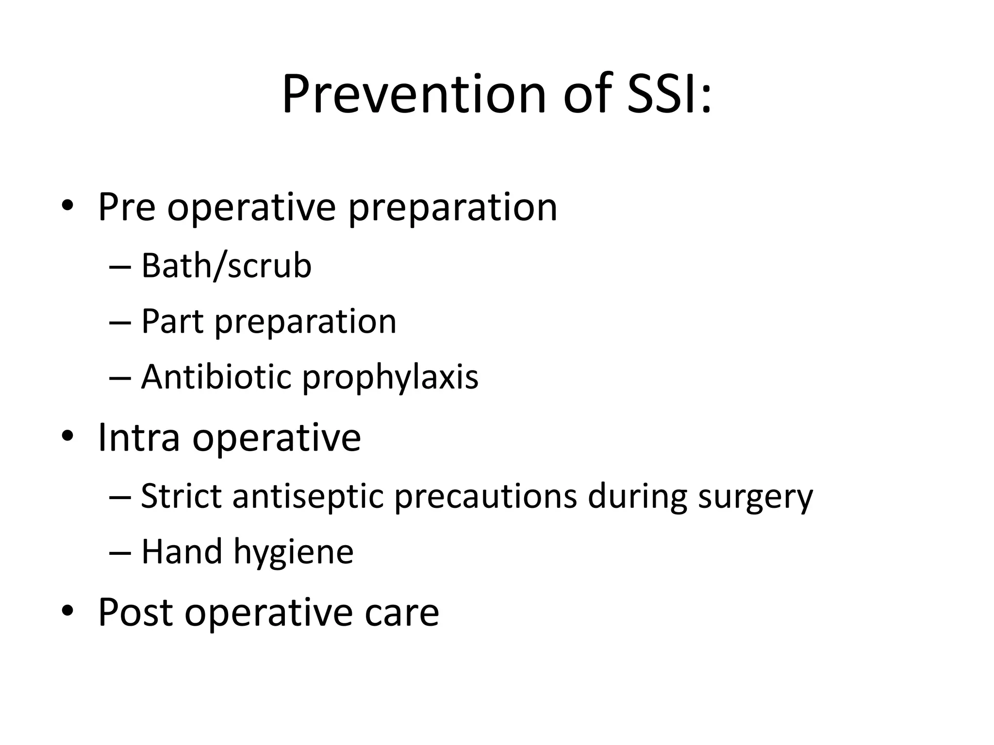 Surgical site infection | PPTX