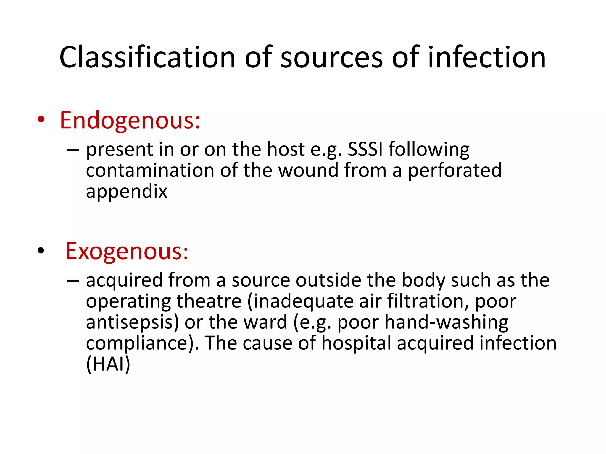 Surgical site infection | PPTX | Infectious Diseases | Diseases and ...
