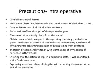 Surgical site infection | PPTX