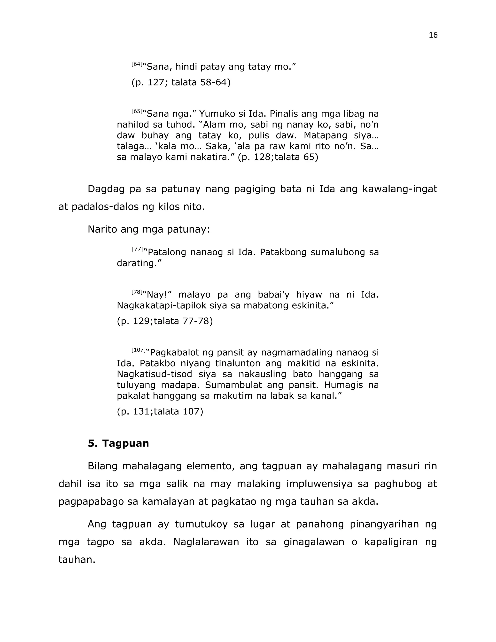 Pagsusuri sa Maikling Kuwento- "Di Maabot ng Kawalang Malay" ni Edgardo ...