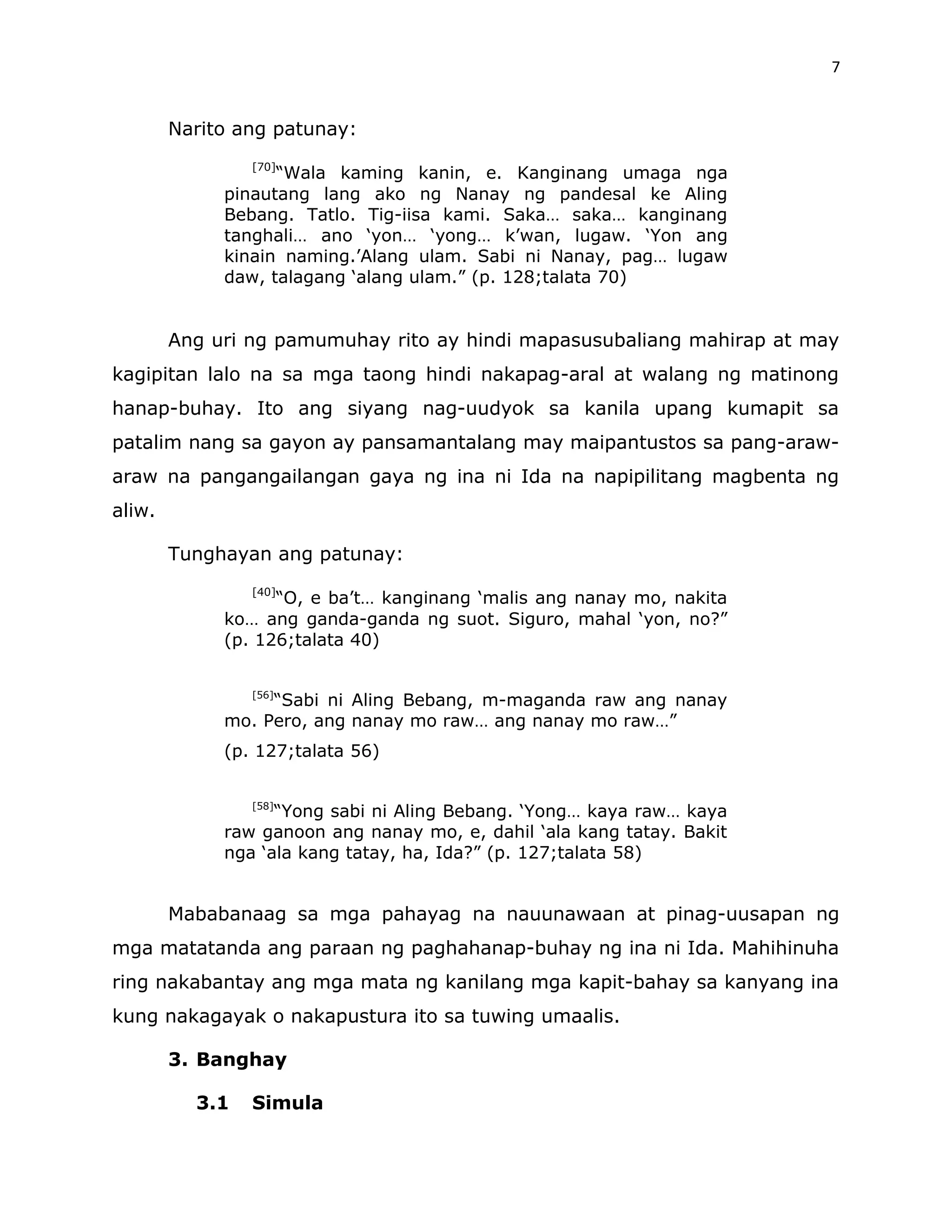 Pagsusuri sa Maikling Kuwento- "Di Maabot ng Kawalang Malay" ni Edgardo ...