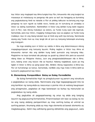 Pagsusuri sa Nobela: "Ang Tundo Man May Langit Din" (Kabanata 8) ni ...