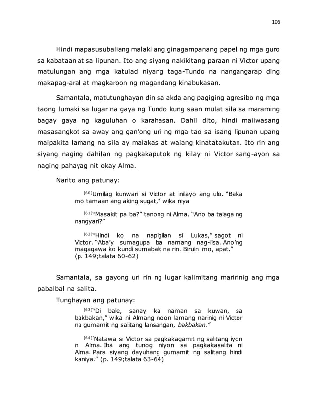 Pagsusuri sa Nobela: "Ang Tundo Man May Langit Din" (Kabanata 8) ni Andres Cristobal Cruz | DOC