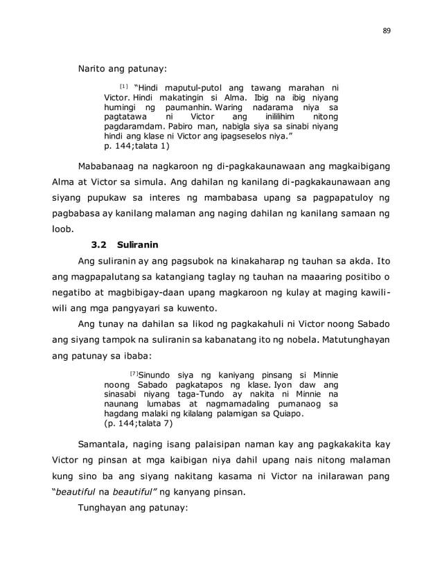 Pagsusuri sa Nobela: "Ang Tundo Man May Langit Din" (Kabanata 8) ni ...