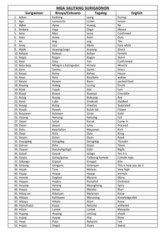 Tagalog To Bisaya Bisaya Tagalog English Verbs Complete Package