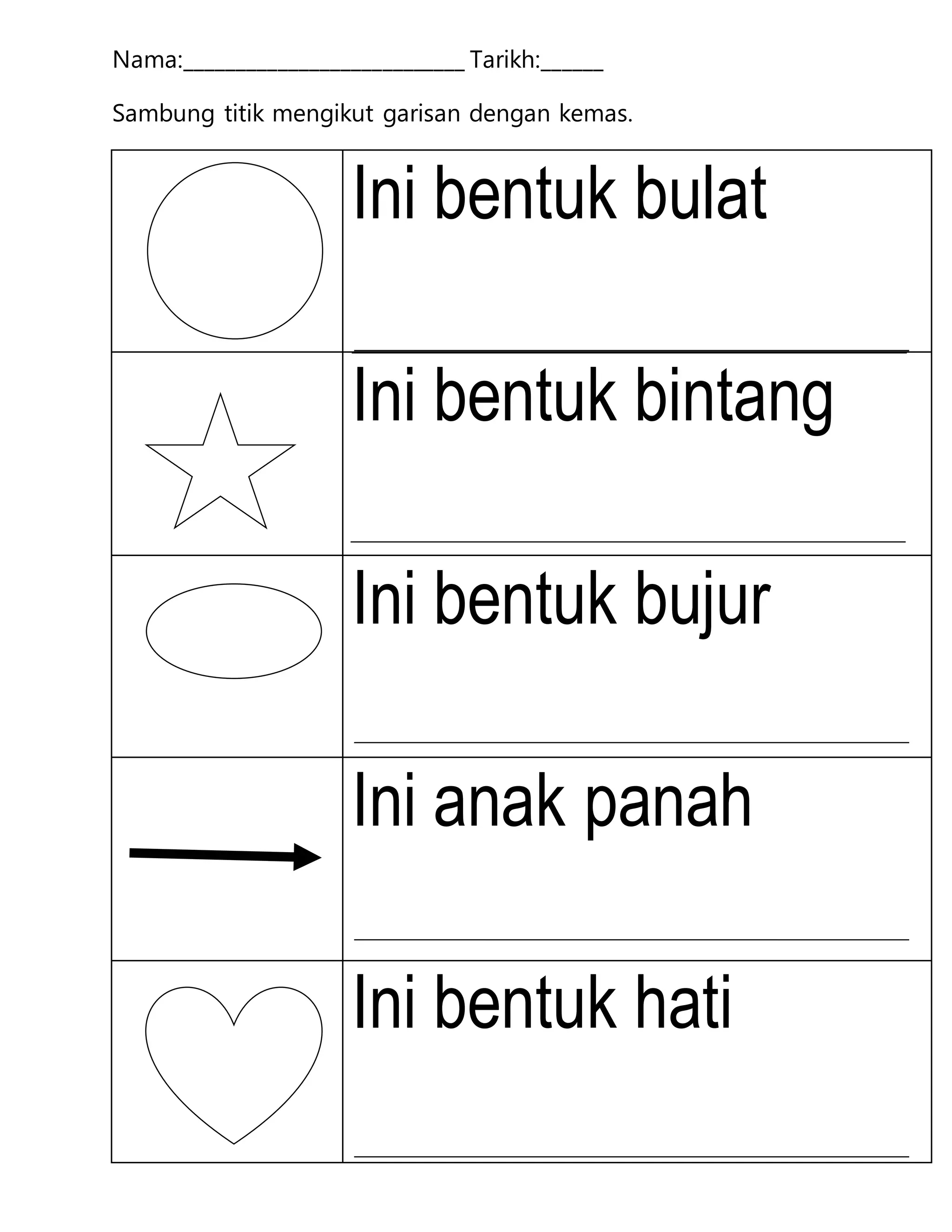 Surih bentuk | DOCX