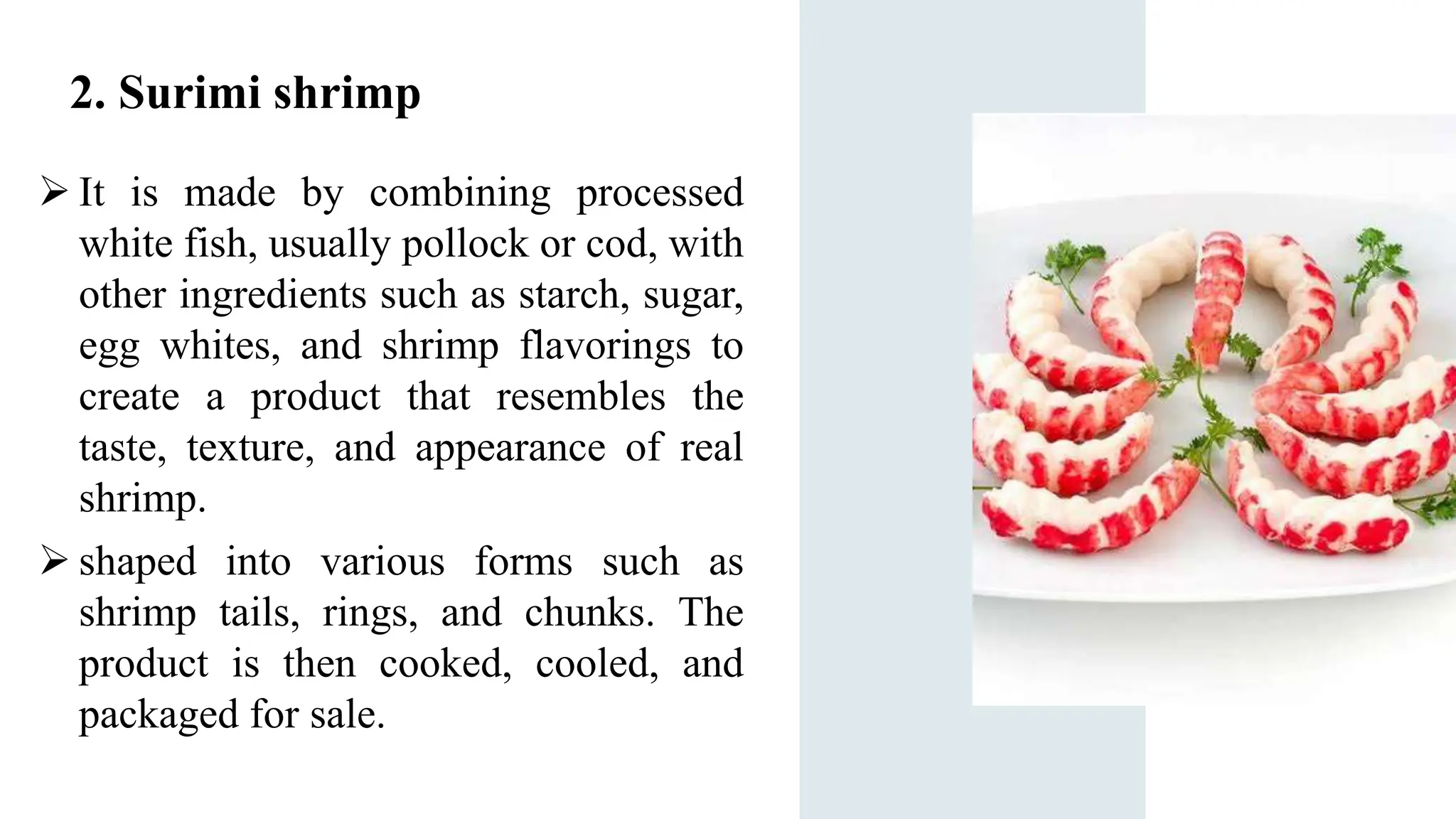 SURIMI and surimi based analogue products | PPTX