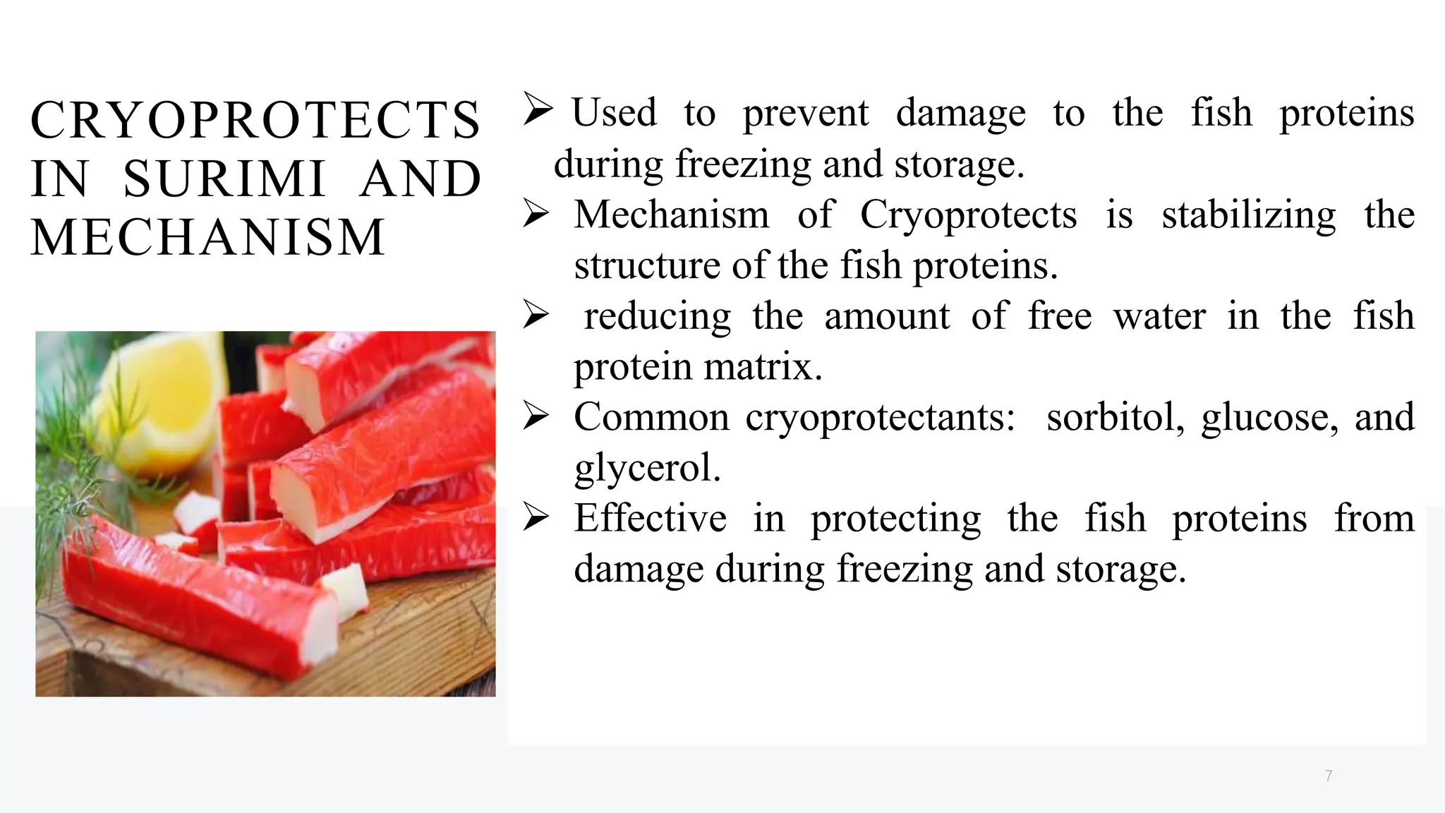 SURIMI and surimi based analogue products | PPTX