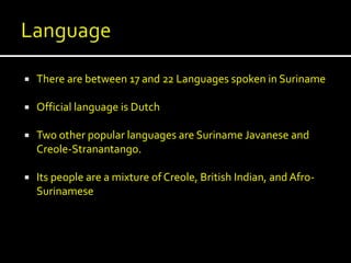 Suriname | PPT
