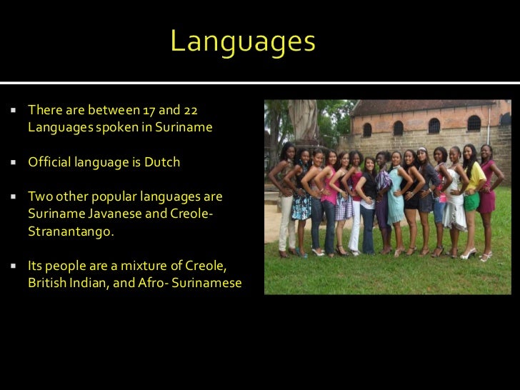 Suriname Language