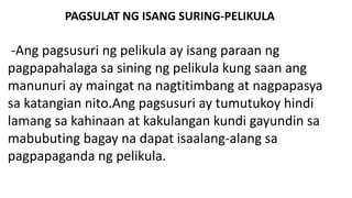 suring pelikula.pptx