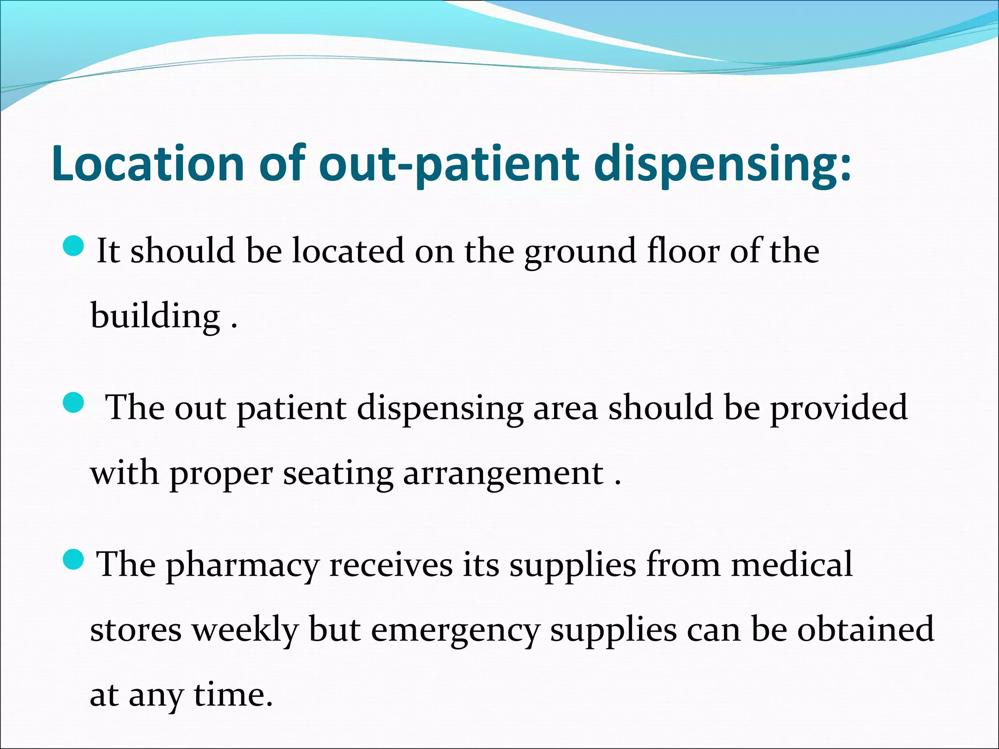 Drug distribution in hospital pharmacy | PPT