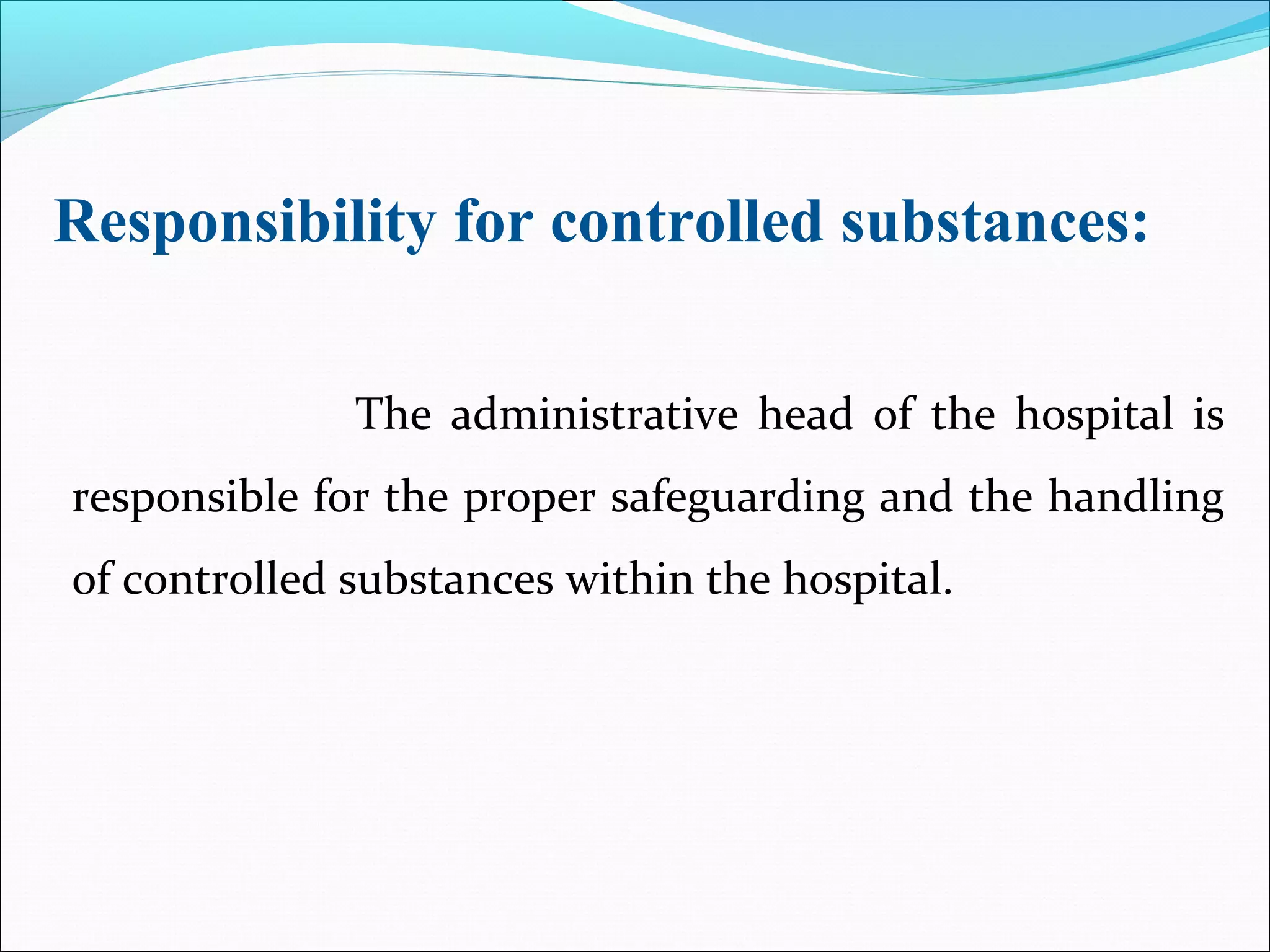 Drug distribution in hospital pharmacy | PPT