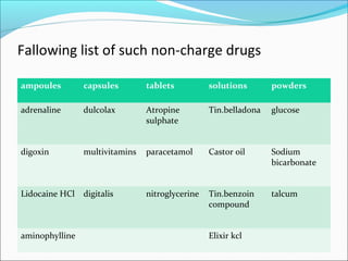 Drug distribution in hospital pharmacy | PPT