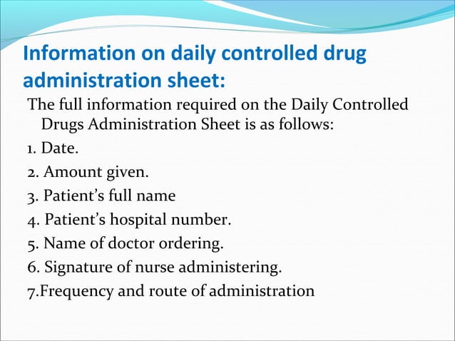 Drug distribution in hospital pharmacy | PPT