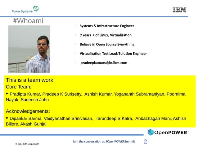 One-click Hadoop Cluster Deployment on OpenPOWER Systems | PPT