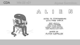 Alien Storyboard | PPT