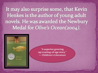 Surowitz author study kevin henkes re do | PPT