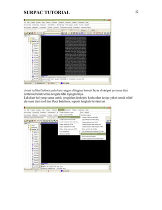 Surpac block model | DOC