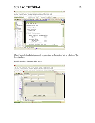 Surpac block model | DOC