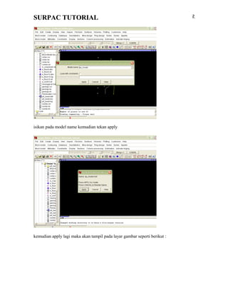 Surpac block model | DOC