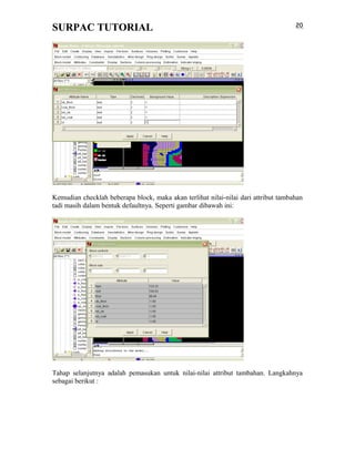 Surpac block model | DOC
