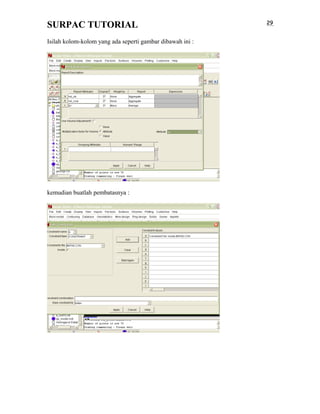 Surpac block model | DOC