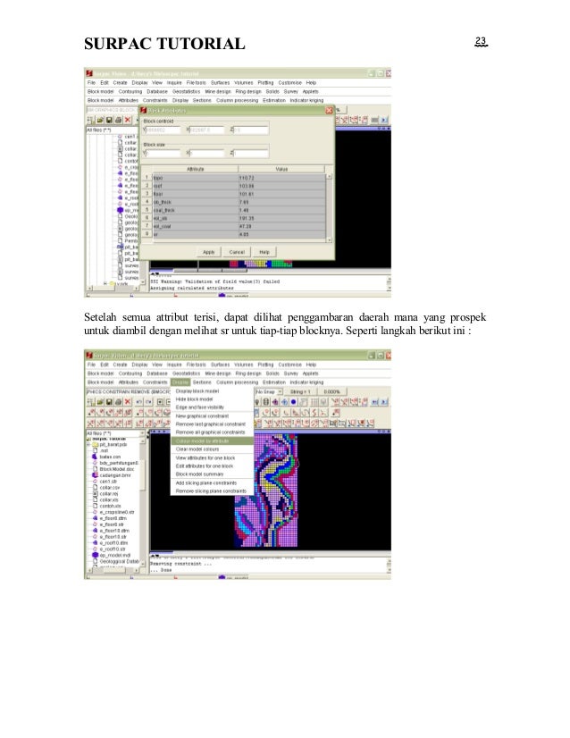Surpac block modelling tutorial pdf - powenky