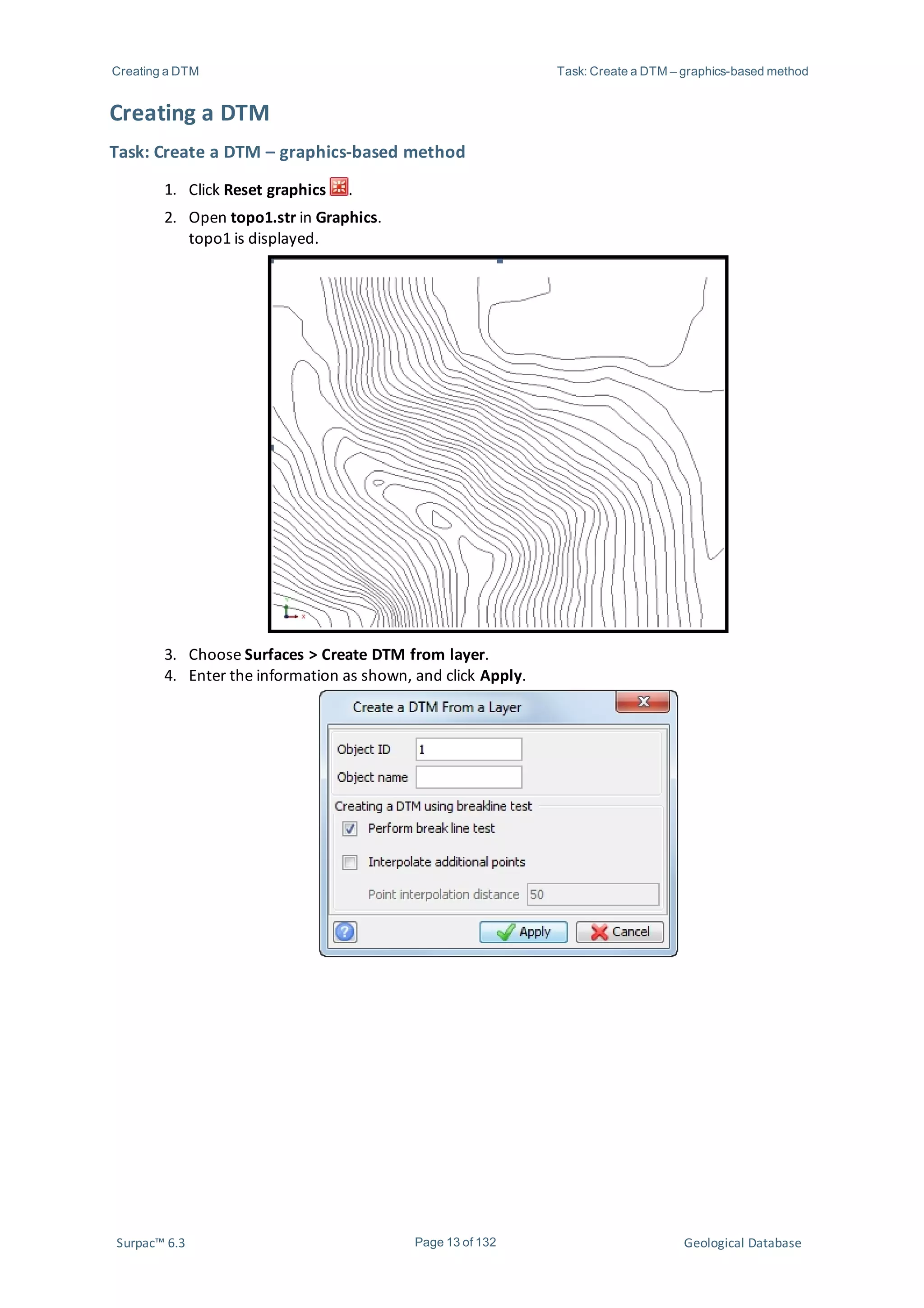 Surpac geological modelling 3 | PDF