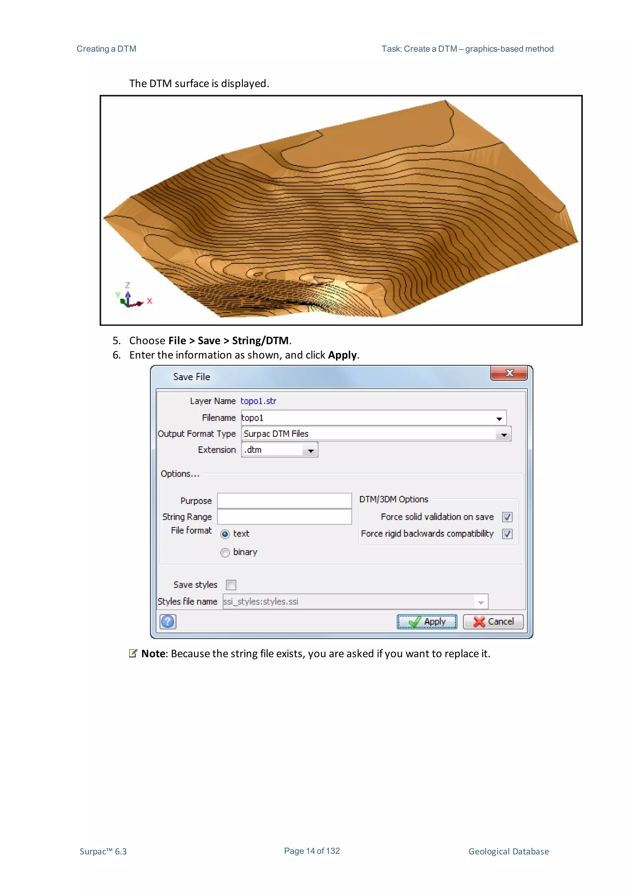Surpac geological modelling 3 | PDF