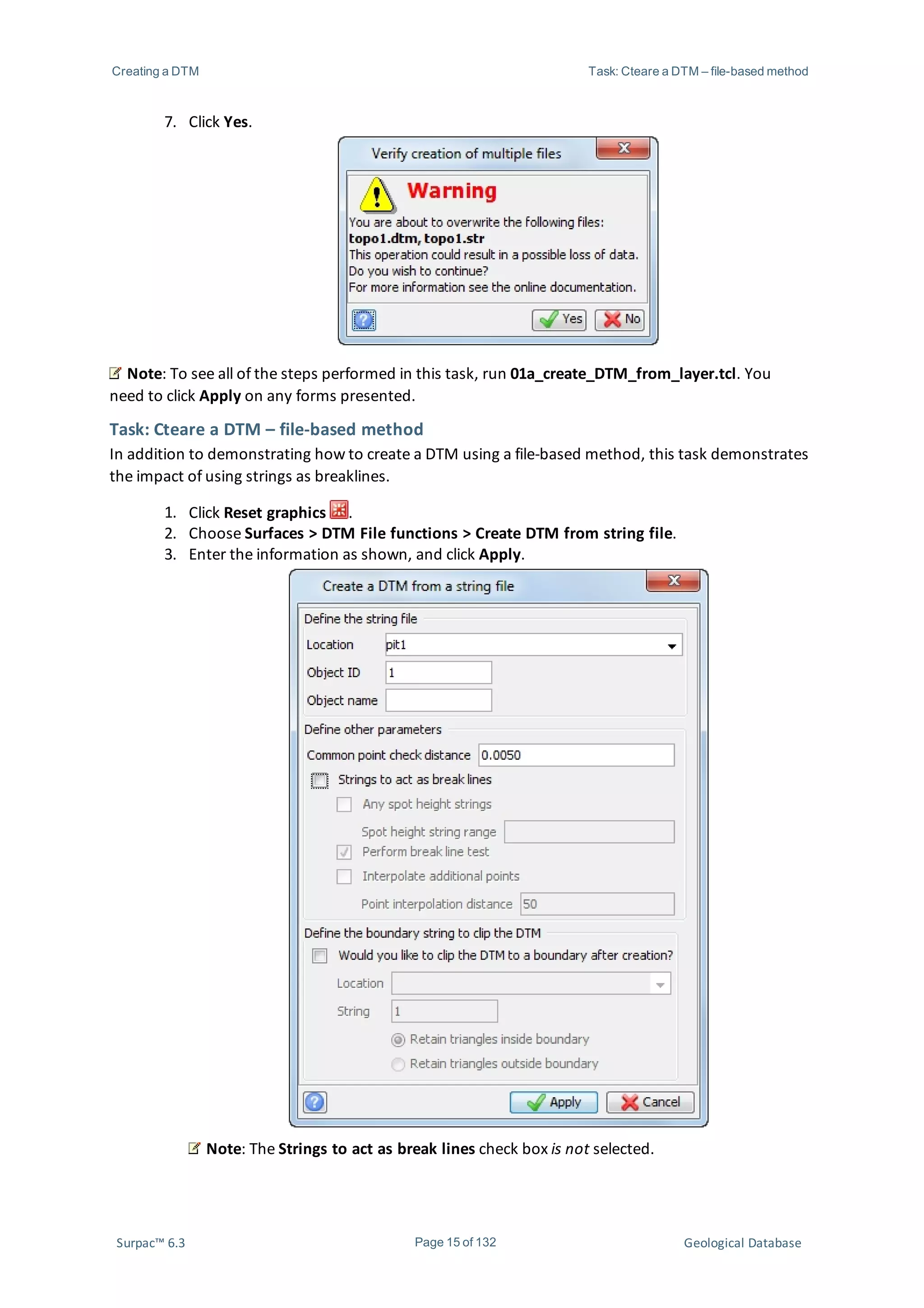 Surpac geological modelling 3 | PDF